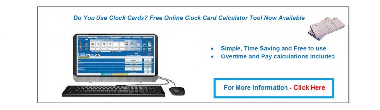 Clocking in Machine, Time Clock & Time Clock Recorder from £99