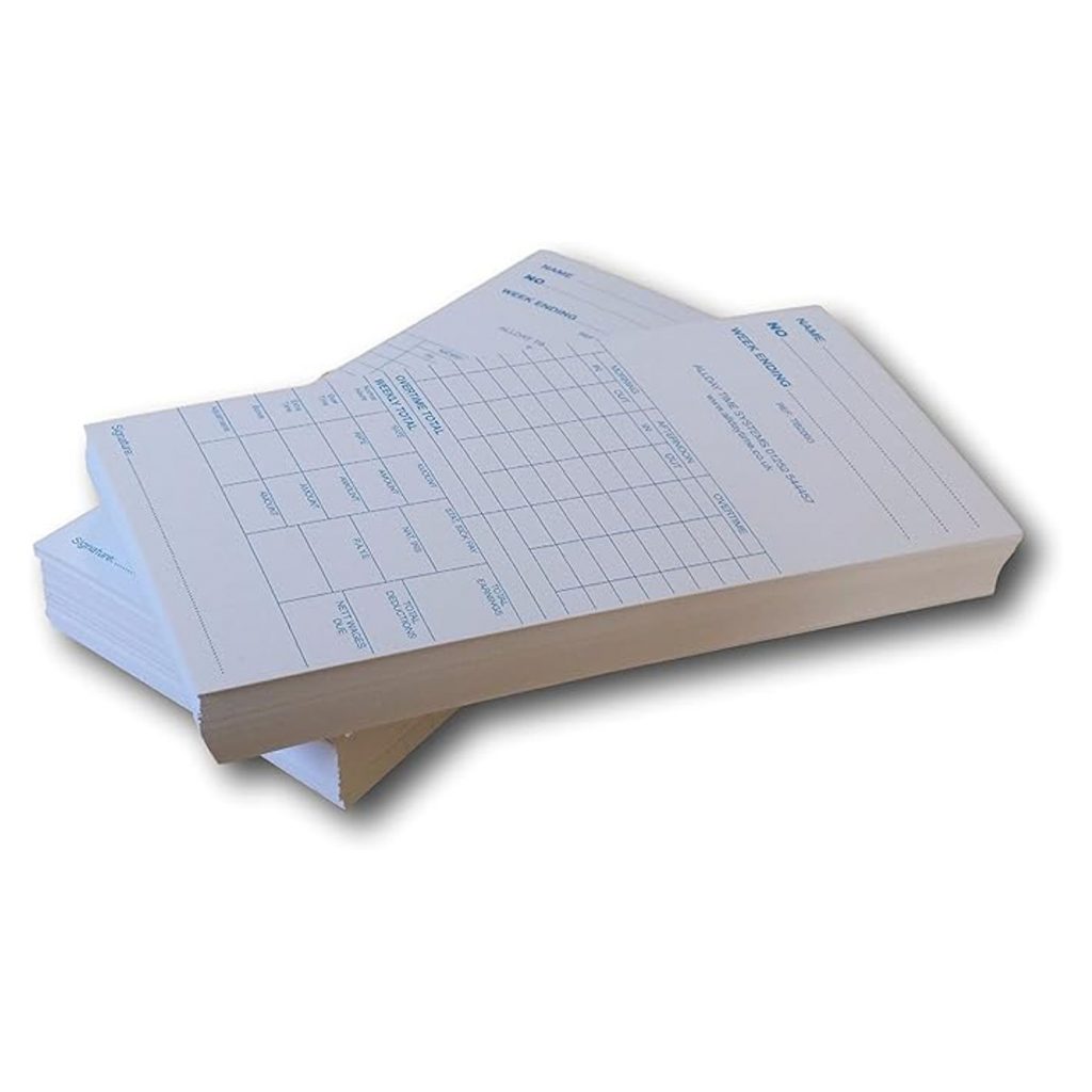 Time Recording systems, Time Recorder & Clock Cards Products Online