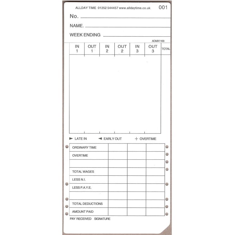 Clocking In Machines & Time Attendance Systems